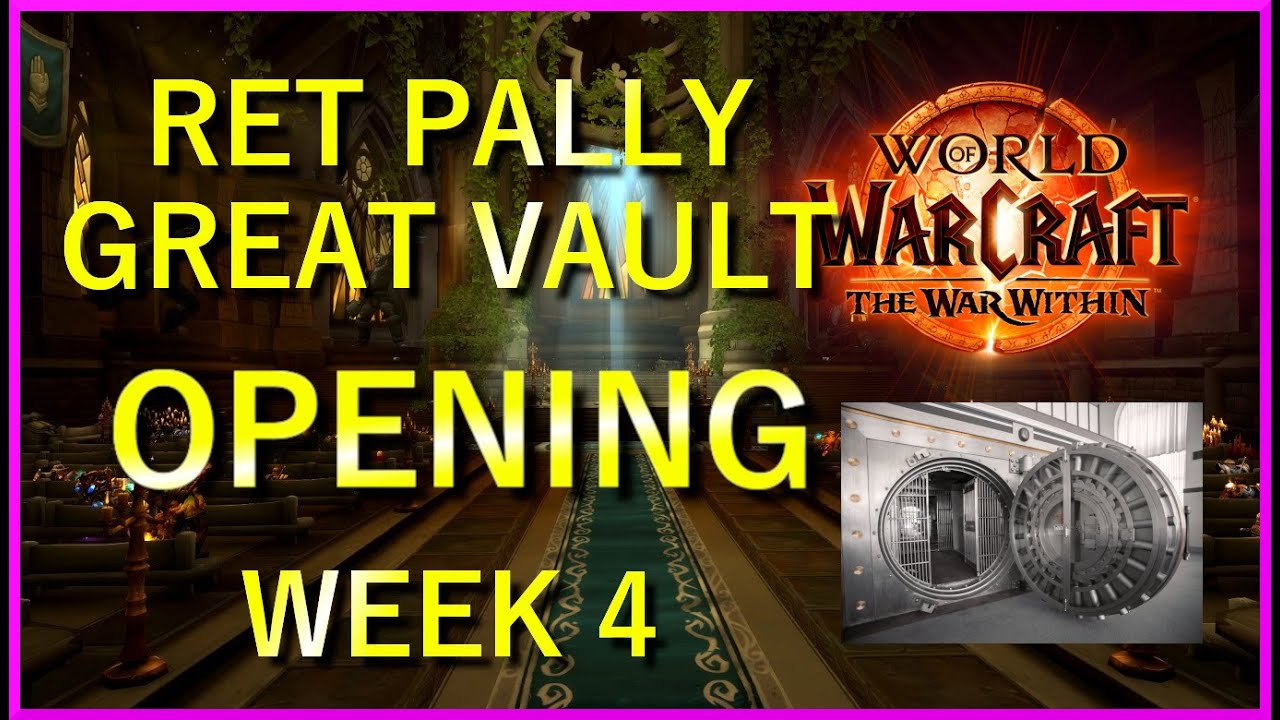 Retribution Paladin Vault OPENING Week 4 Season 1 | The War Within ...