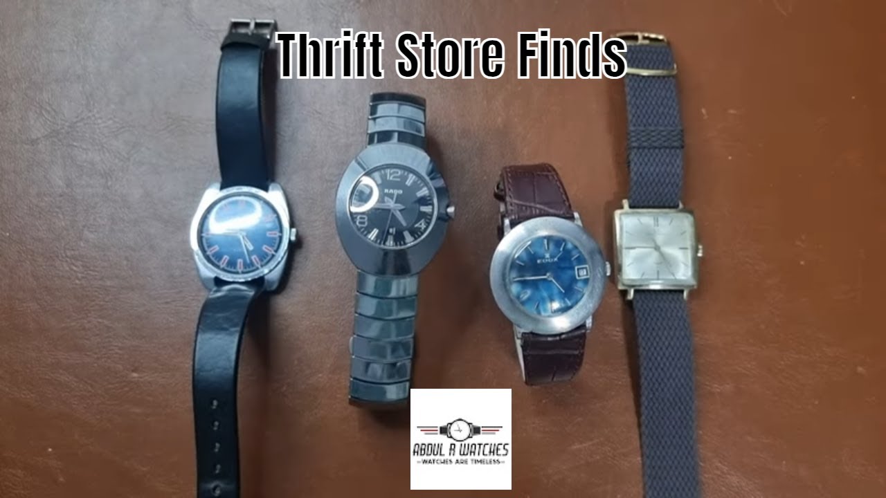 Thrift Shop Vintage Watch Finds 👍🏽 - YouTube