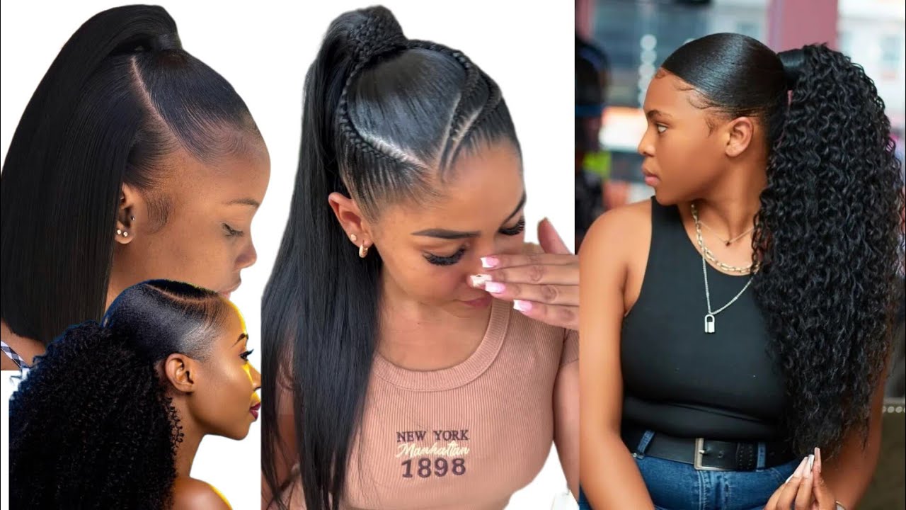 5 Simple & Elegant Hairstyles for Black Women🦋 - YouTube