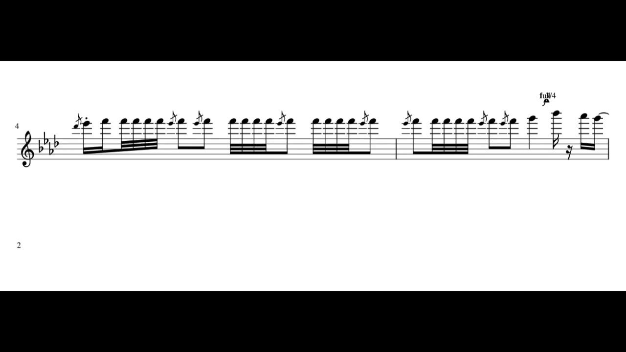 Flutation (The Fluteman Mix) flute solo transcription - YouTube