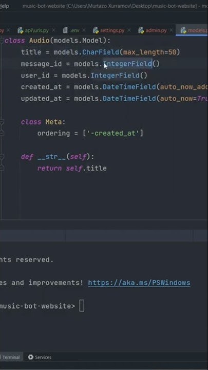 Music Search and Downloader bot Backend Part 2.1 #shorts #python #py #programming #video #short ...