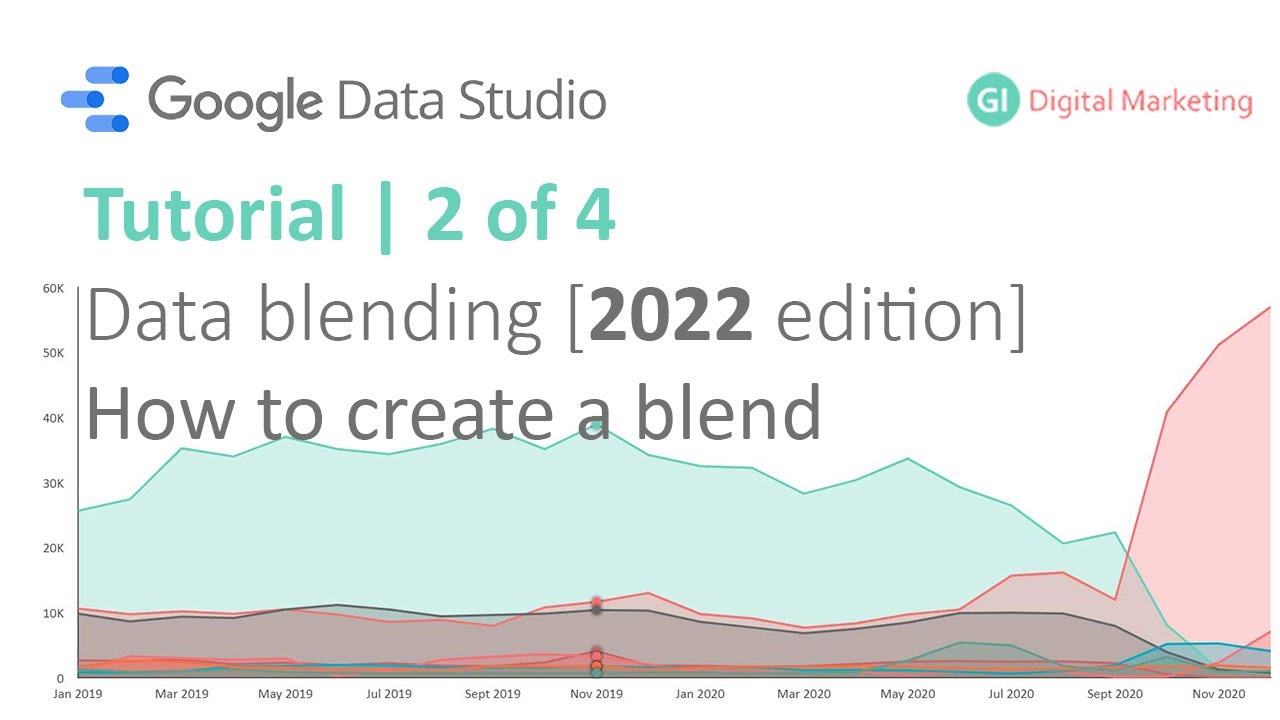 Data Blending in Google Data Studio in 2022 | Part 2 of 4 - YouTube