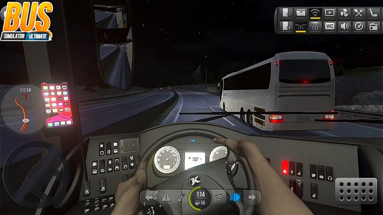 Bus Simulator : Ultimate | Setra Topclass | Night | Zuuks | Mobile ...
