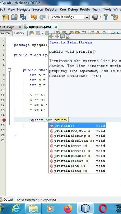 Arithmetic Compound Assignment Operator in Java #shorts - YouTube