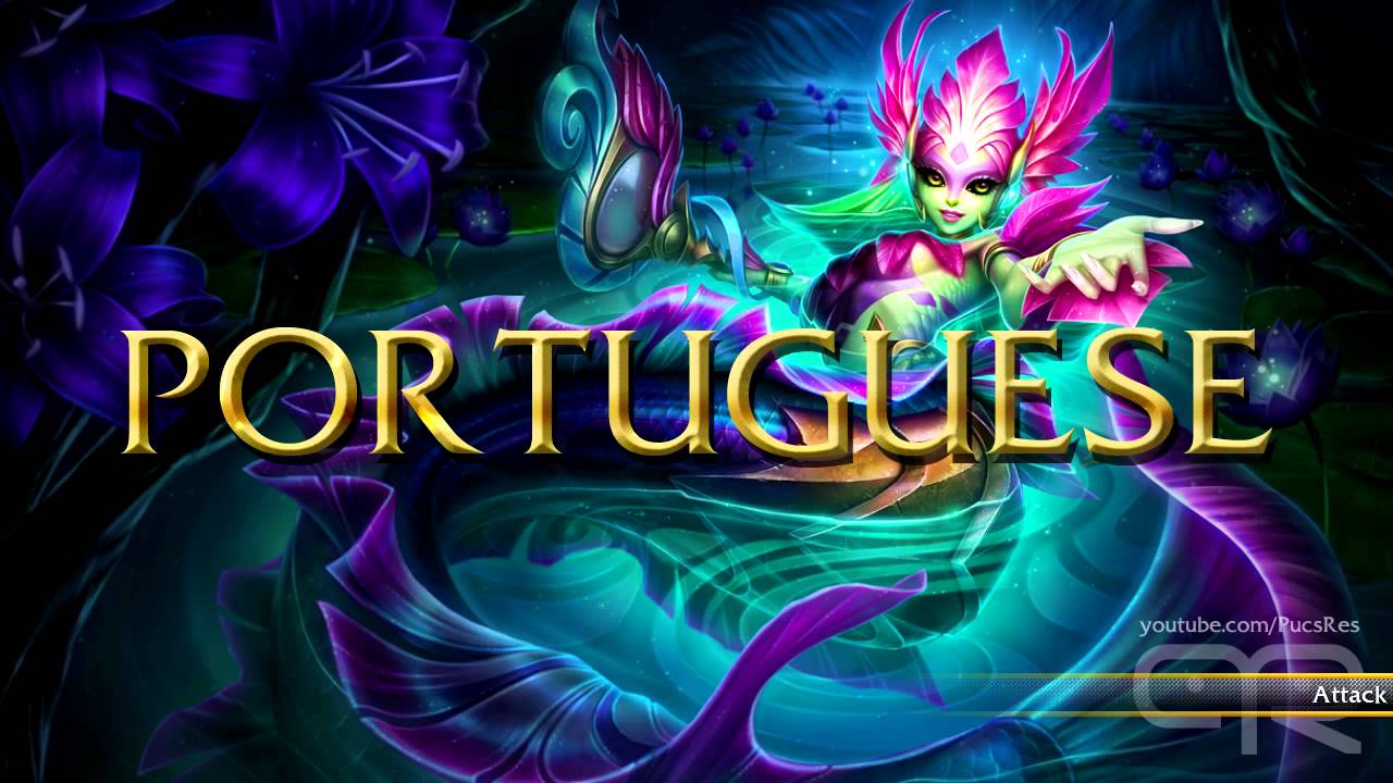 LoL Voices - River spirit Nami - All 16 languages - YouTube