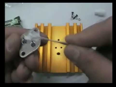 LU1WGO: montaje de un LM350K en disipador. - YouTube