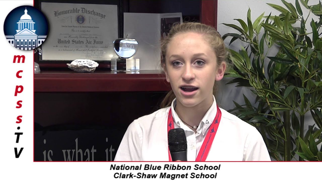 National Blue Ribbon - Clark Shaw Magnet School - YouTube
