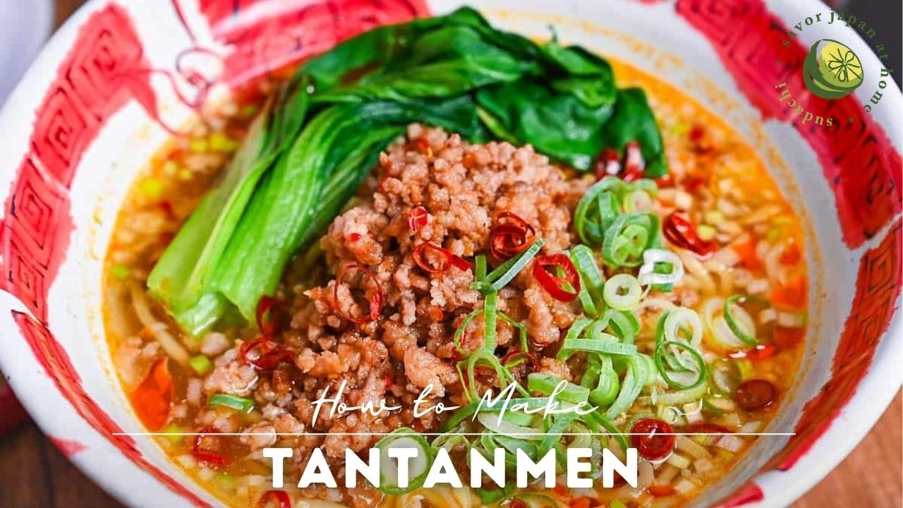 Easy Homemade Tantanmen [15-Minute Tan Tan Ramen Recipe] - YouTube