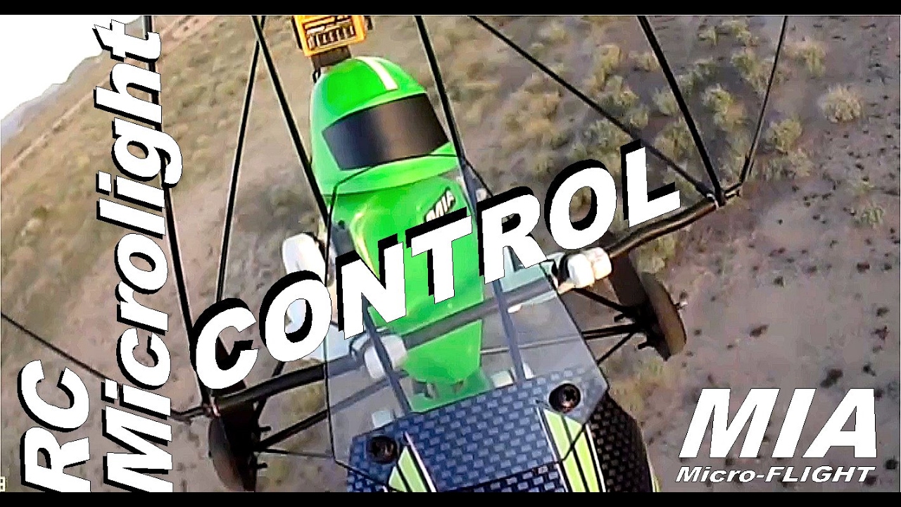 2 Ways to Control an RC Microlight - YouTube