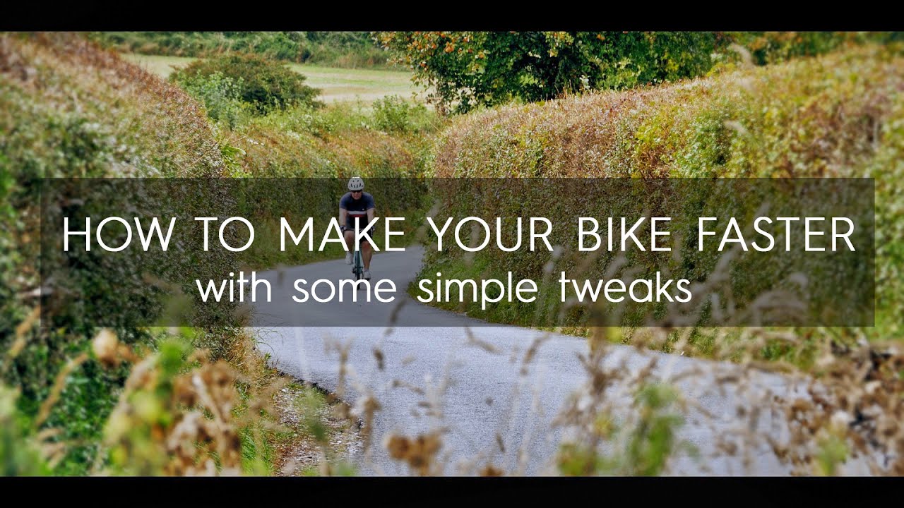How To Make Your Bike Faster - YouTube