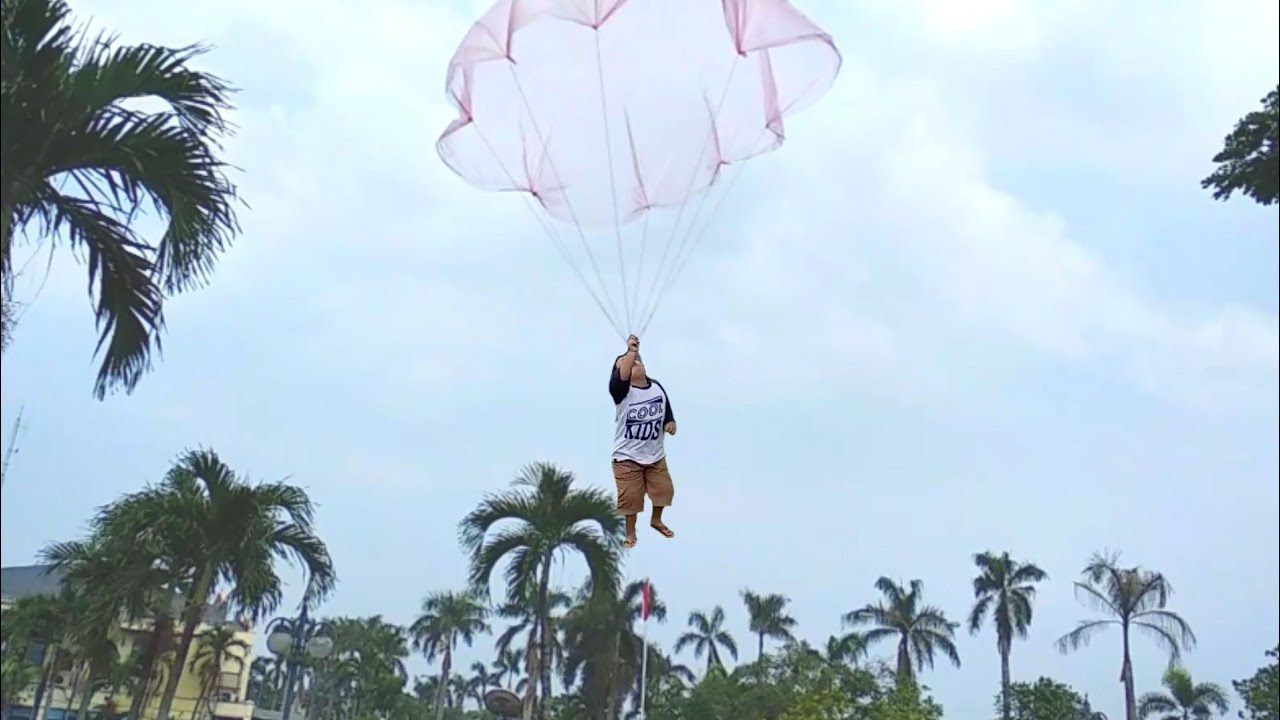 Mainan terjun payung - YouTube