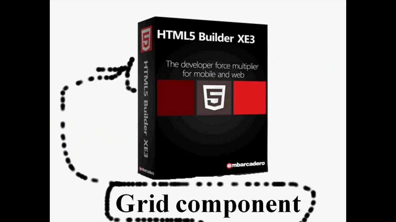 HTML5 Builder with grid ExtJS - YouTube