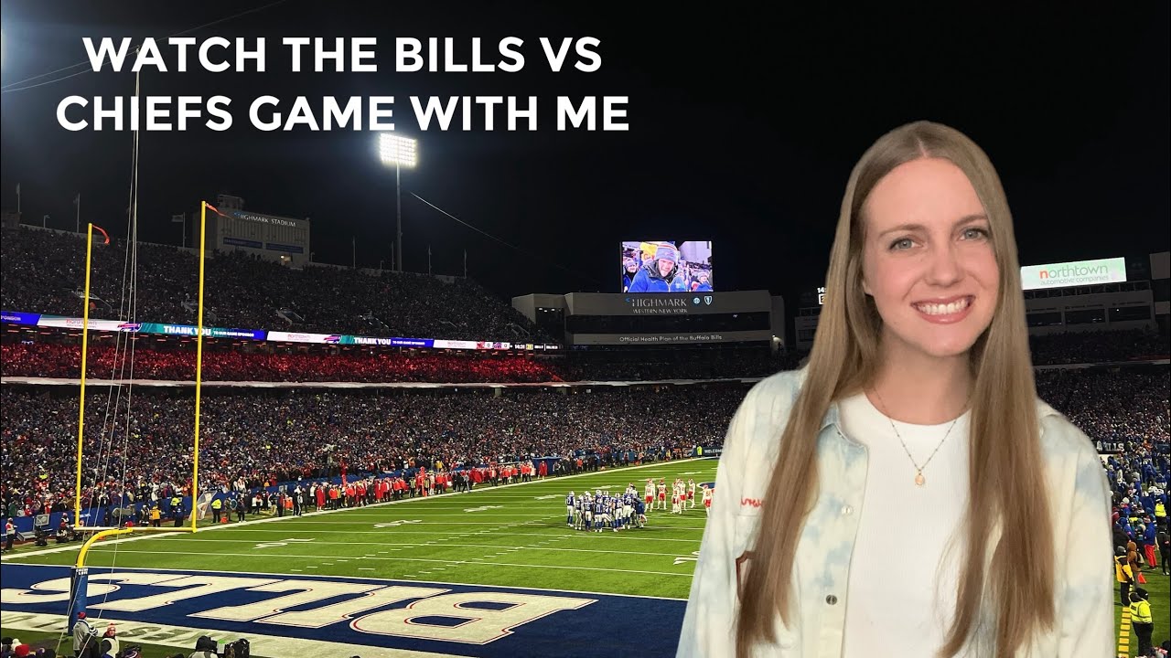 WATCH THE BILLS VS CHIEFS GAME WITH ME - YouTube