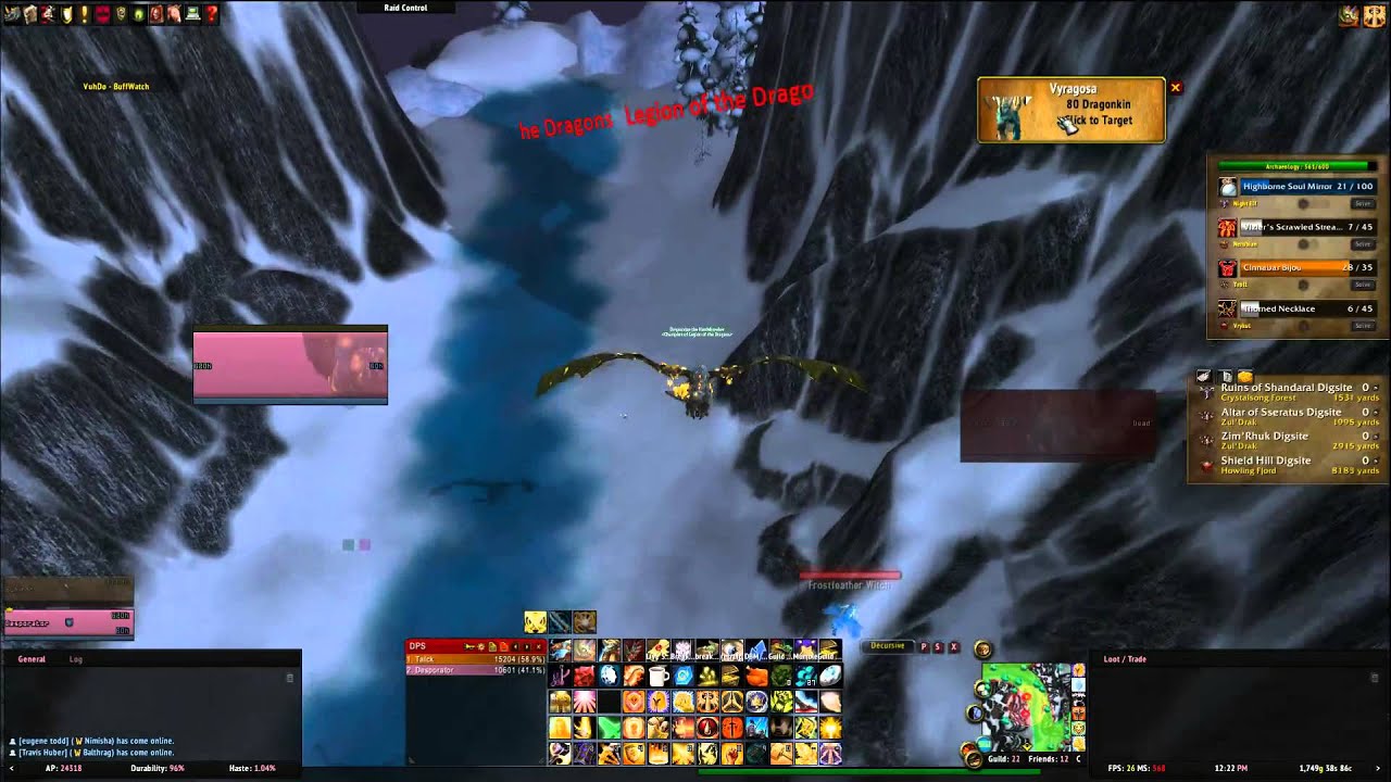 Farming For Time Lost Proto Drake and the Spawn Points - YouTube