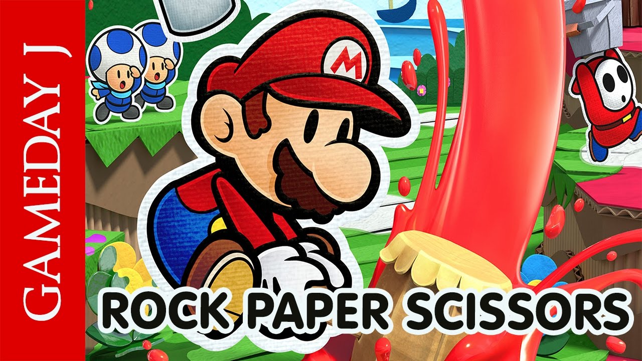 Paper Mario: Color Splash | Rock Paper Scissors | Let's Watch Series ...