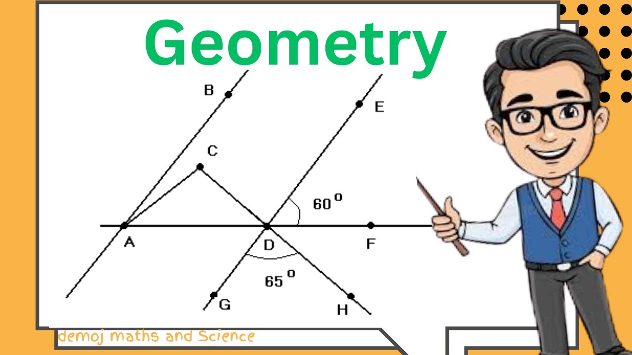 Smart Geometry: Solving a Tricky Parallel Lines Angle Problem - YouTube