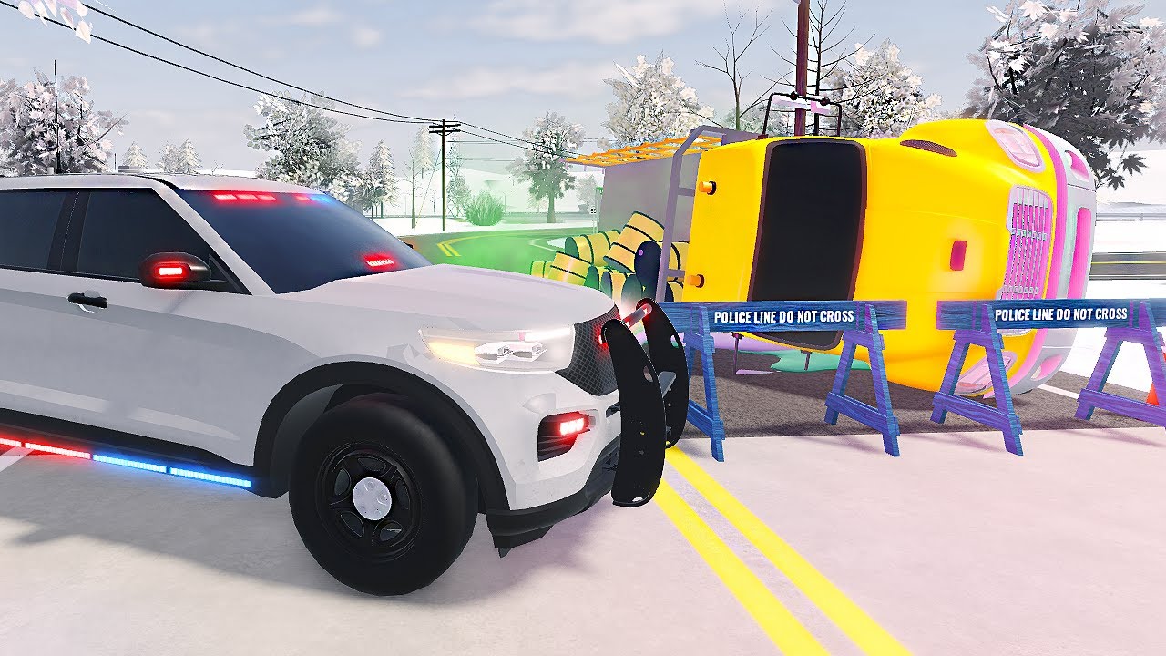 AARHH! It's Burning - Toxic Waste Truck Crashes In Snow Storm! | ERLC ...