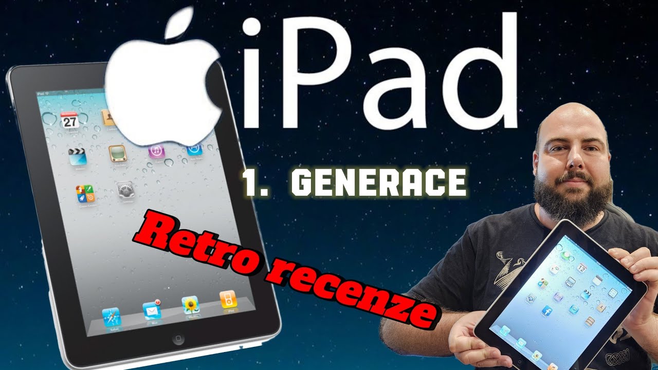 Retro recenze Apple iPad 1. gen (2010) - další revoluce - YouTube