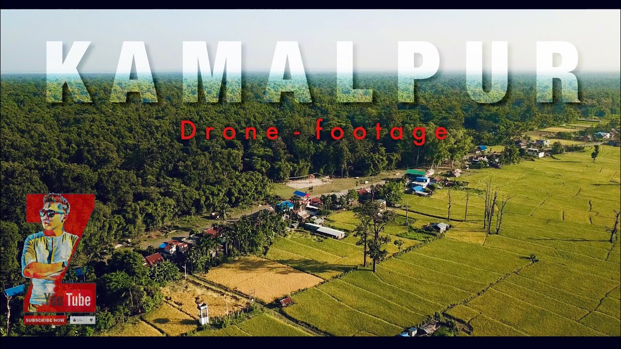 Letang bhogateni KAMALPUR || Drone shot || - YouTube