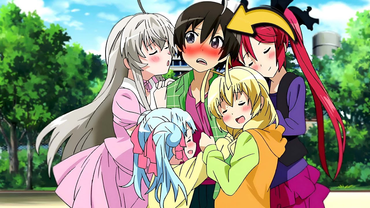 In a All Girl School I clapped Every Girl without trying And become a Harem King || - YouTube