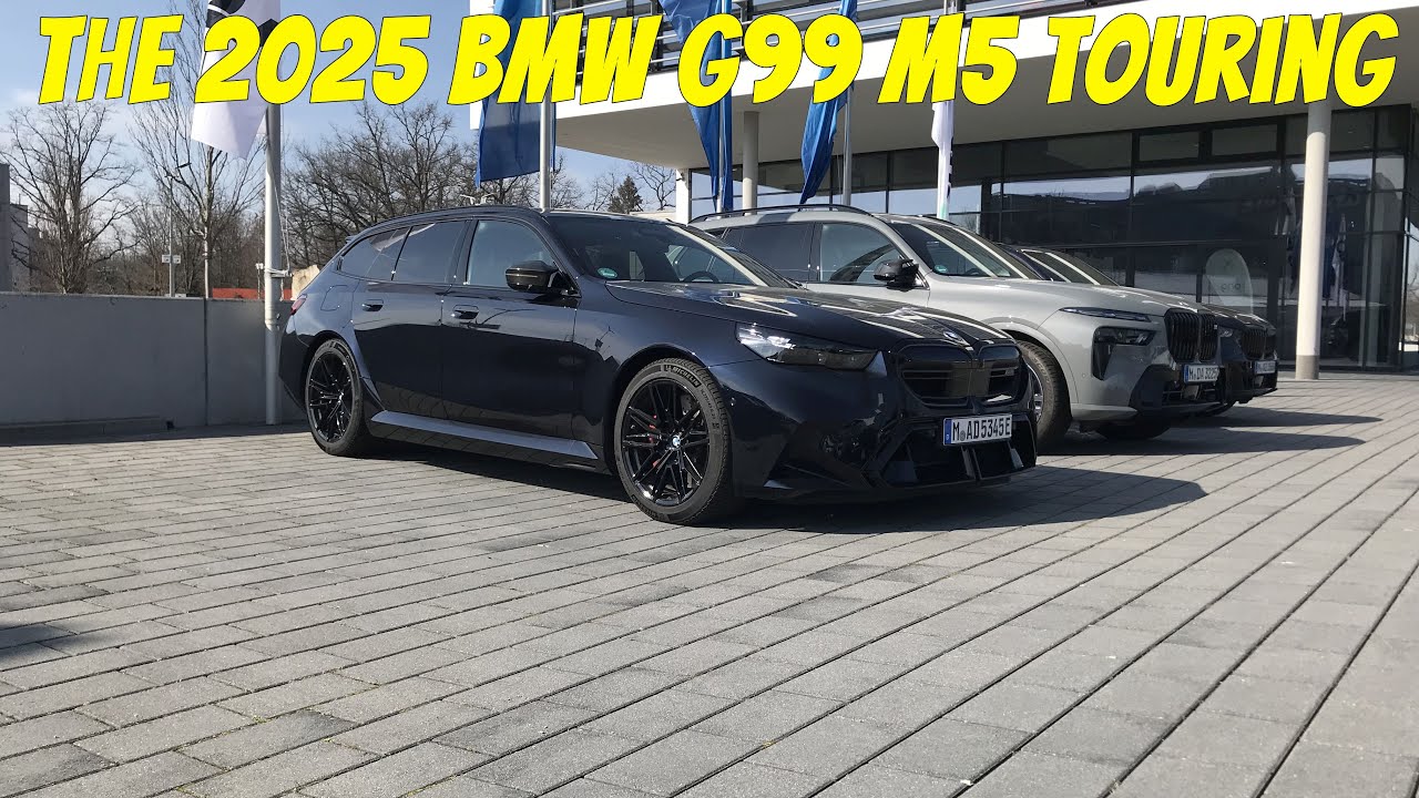 BMW G 99 M5 Touring 727 PS - Walk around - YouTube