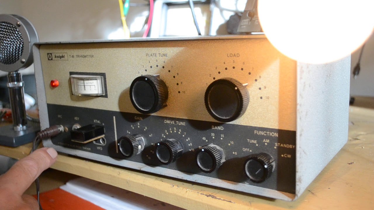 Demonstration of the Knight T 60 transmitter - YouTube