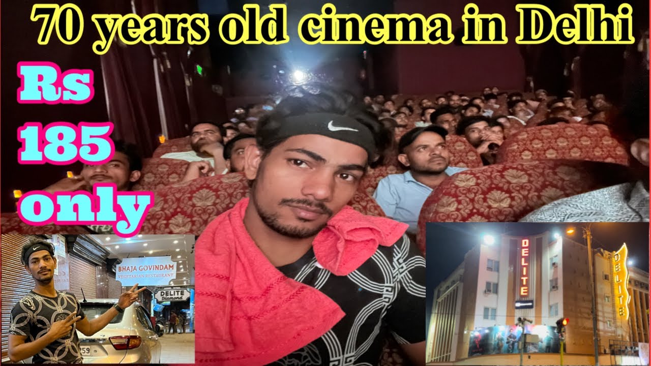 Luxury experience in 185 Rs only Delite diamond cinema hall vlog New ...