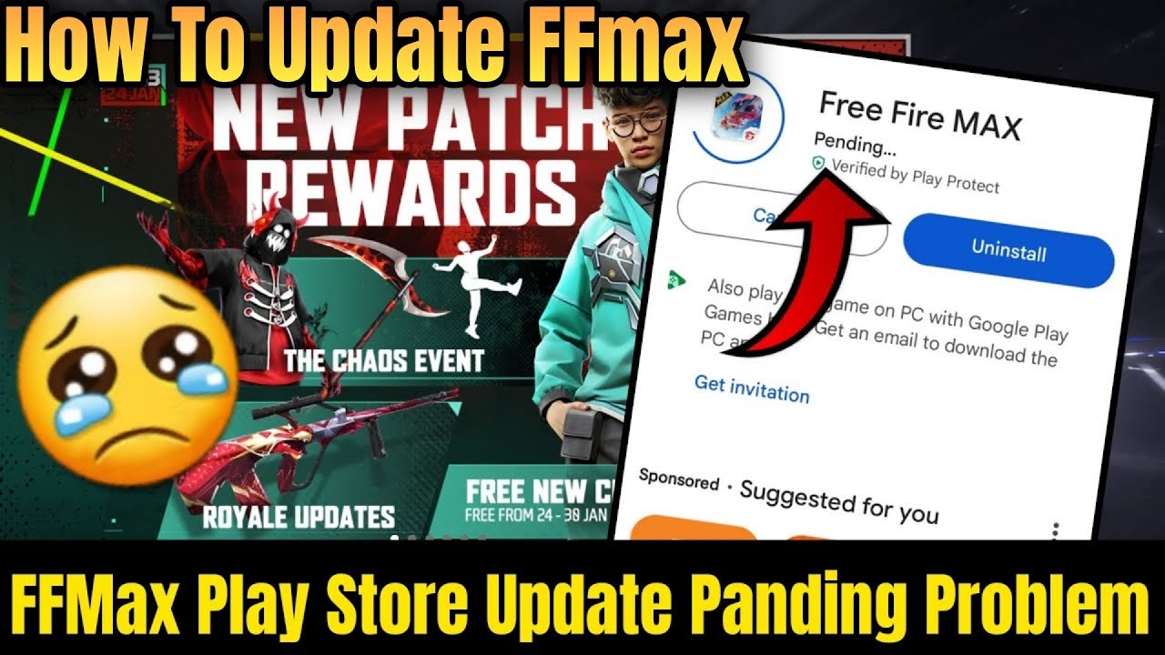 FF Max Update Panding Solution🥺 | FF Download Pending Problem | Free Fire max Update kaise karte ...