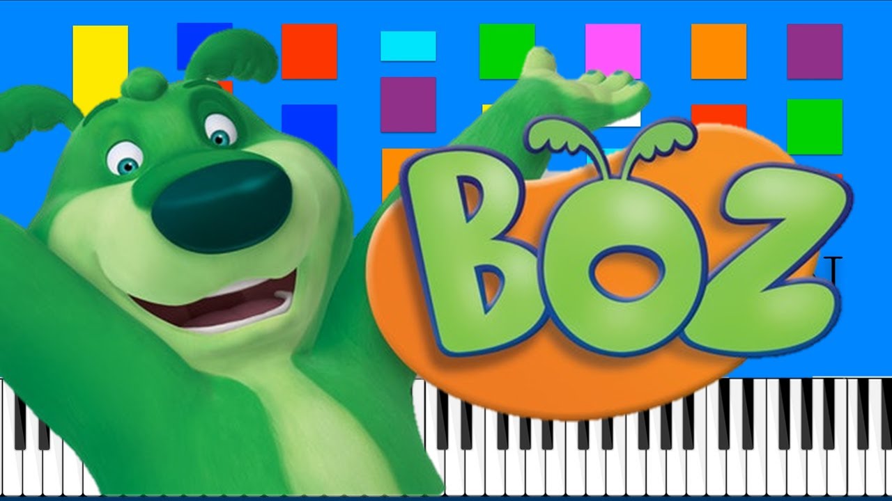 Boz Theme Song Slow EASY Medium 4K Piano Tutorial - YouTube