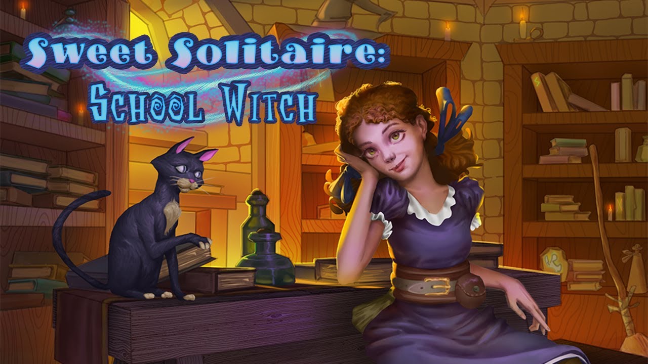 Sweet Solitaire: School Witch - YouTube