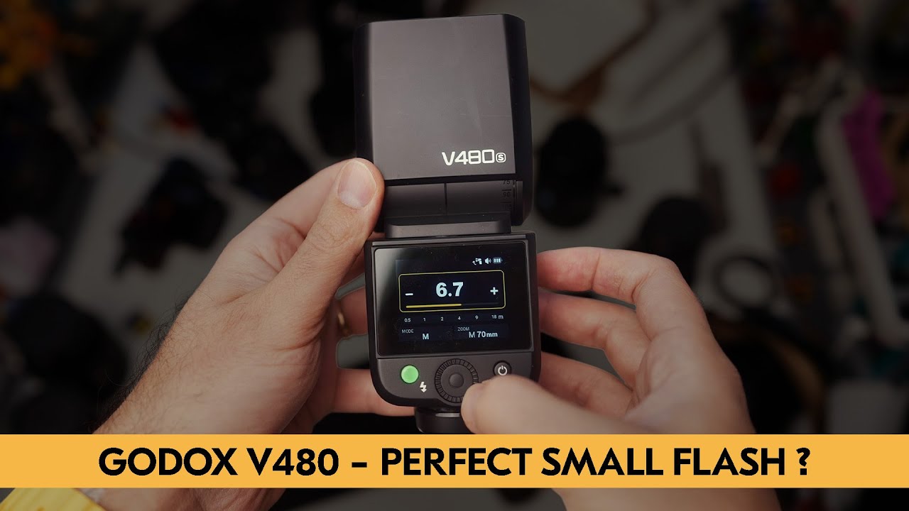 Perfect Small Flash for Wedding Photography? Godox V480 Review - YouTube