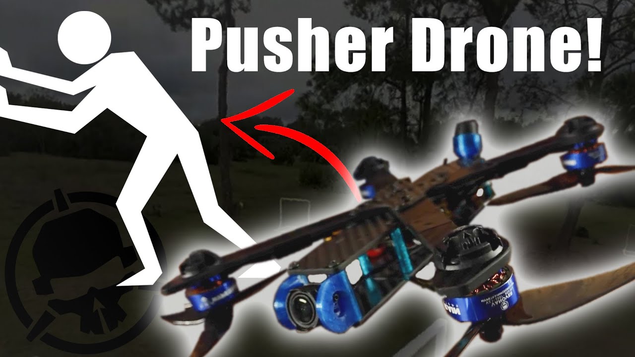 Pusher Drone!! - Upside Down Motors?! - YouTube