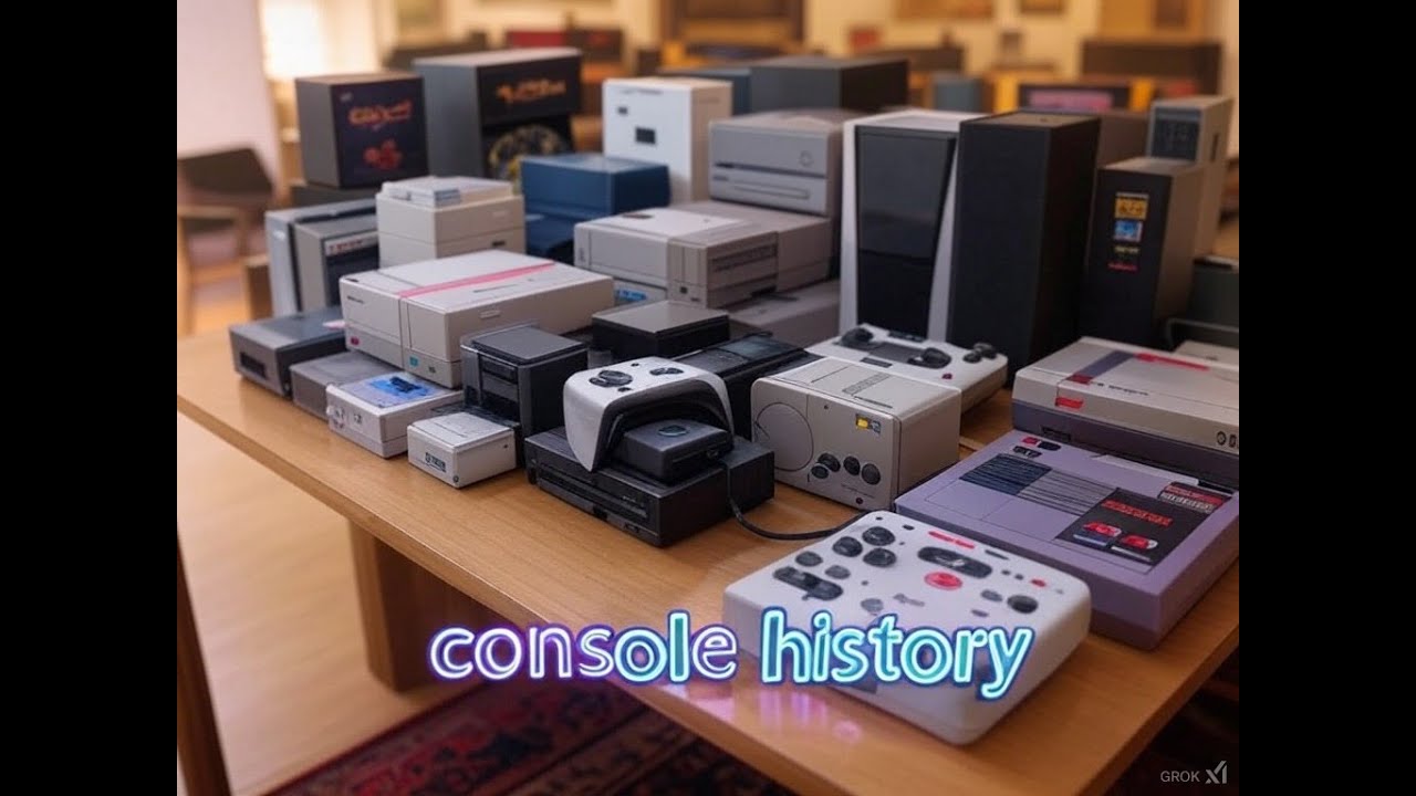 The Ultimate History of Console Games: From Pong to PS5! - YouTube