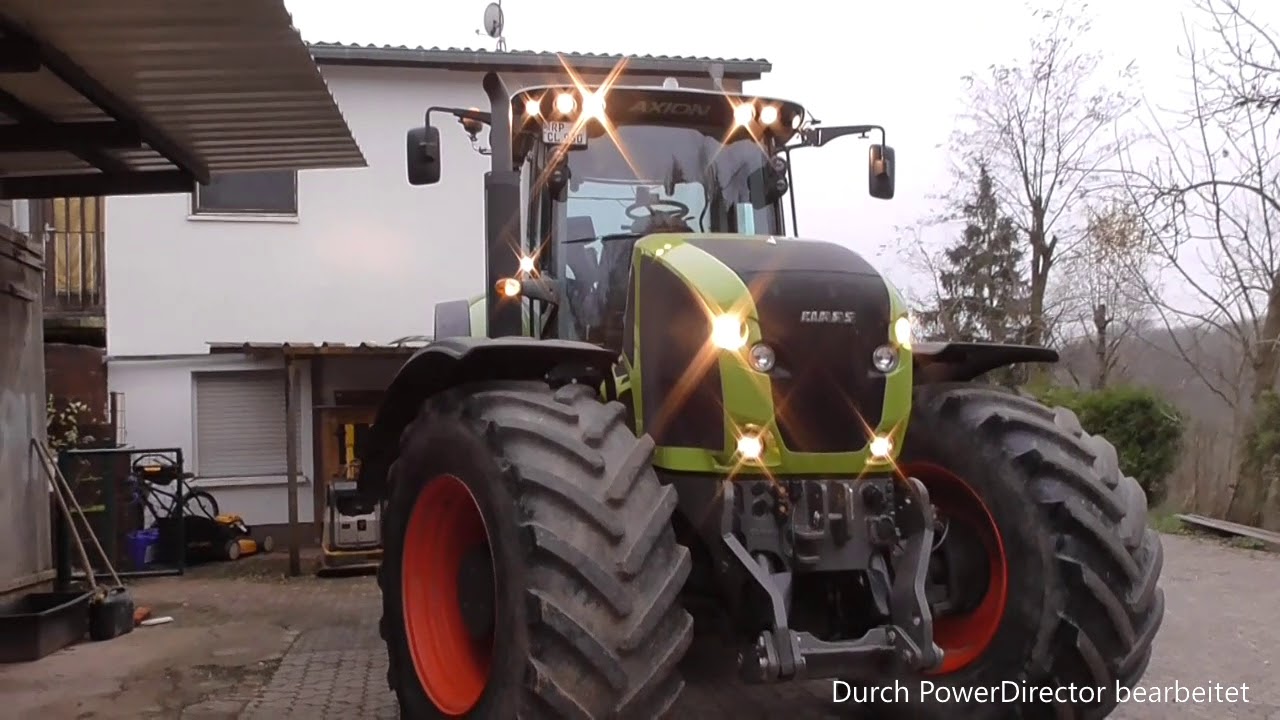 Claas Axion 930 - YouTube