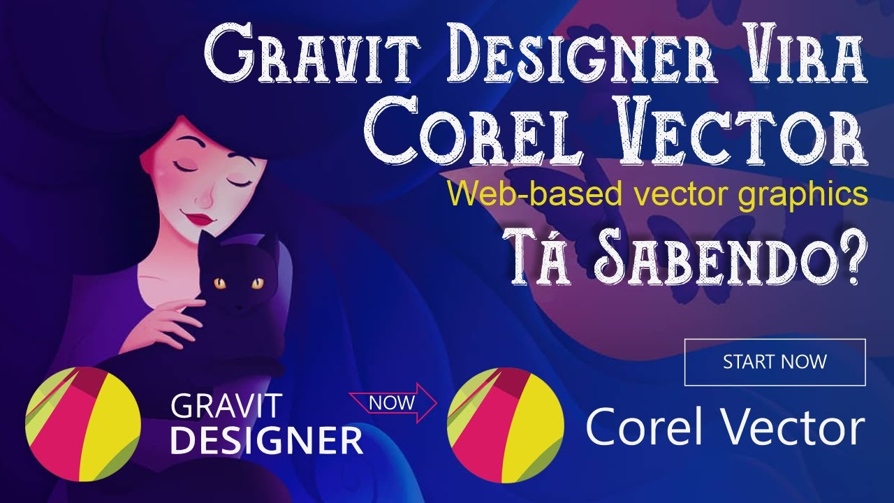 Agora Gravit Designer é Corel Vector. Tá Sabendo? - YouTube