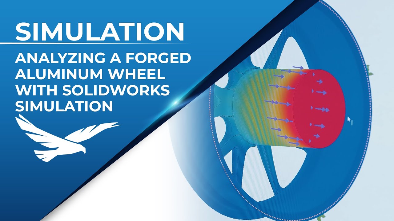 Analyzing a Forged Aluminum Wheel with SOLIDWORKS Simulation - YouTube