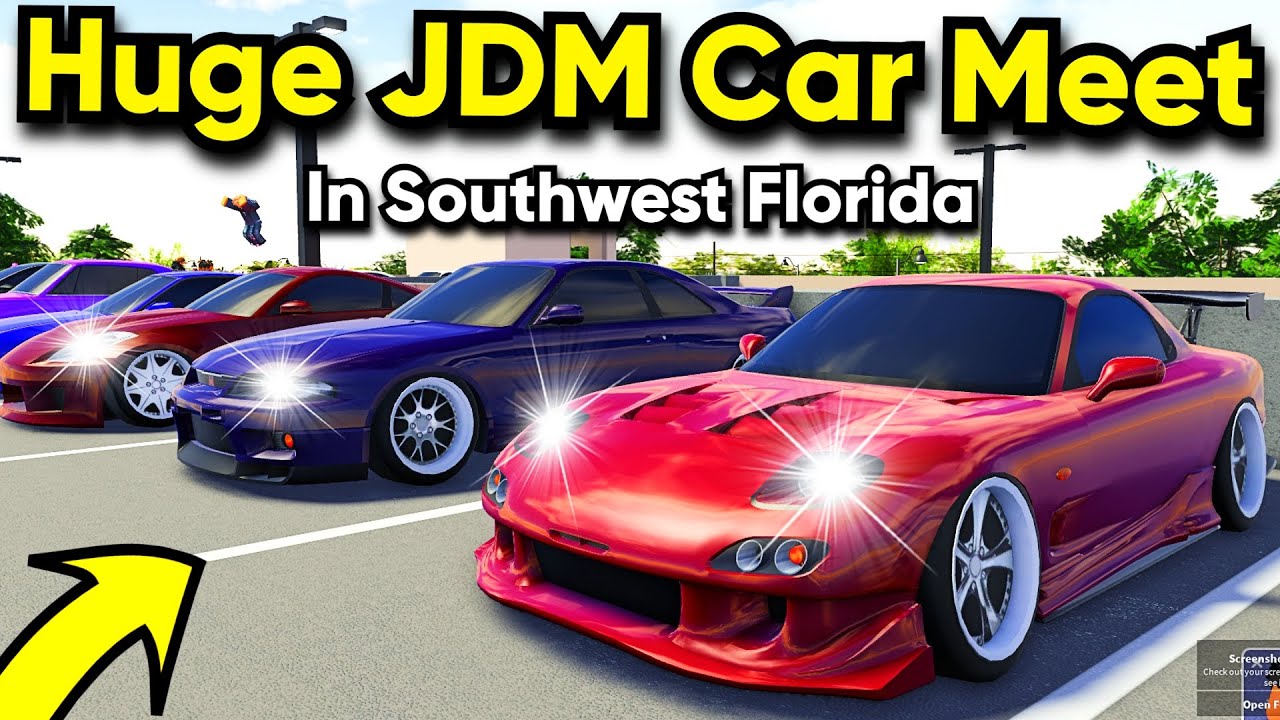 I went to a HUGE JDM CAR MEET in Southwest Florida! - YouTube