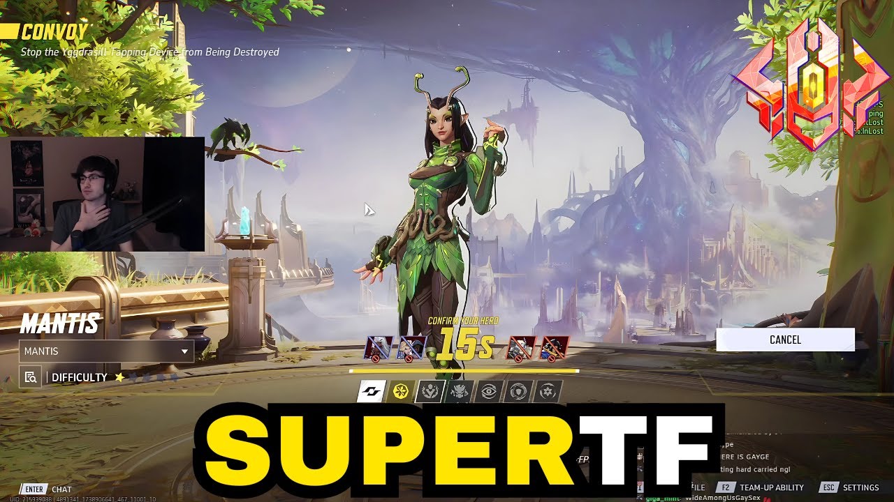 SuperTF MANTIS MAIN? ONE ABOVE ALL GAMEPLAY - MARVEL RIVALS SEASON 1 ...