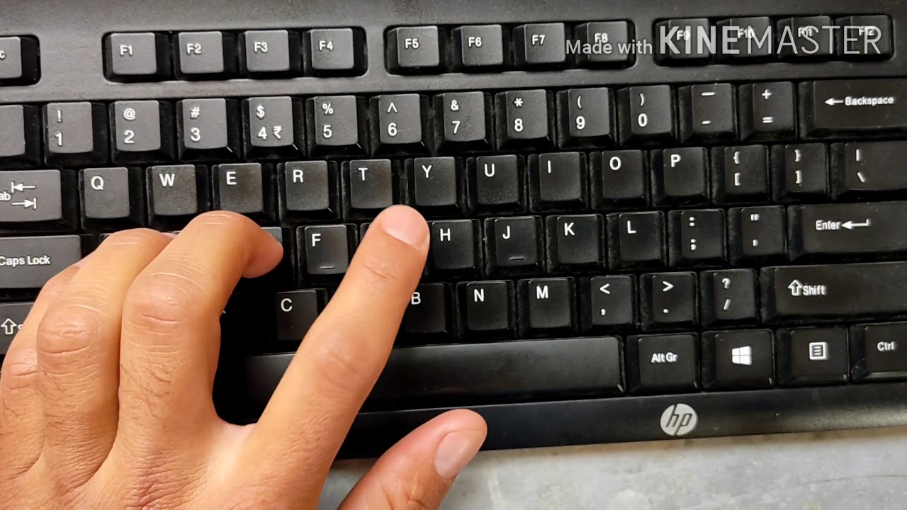 Learning Computer English typing | part 3 - YouTube