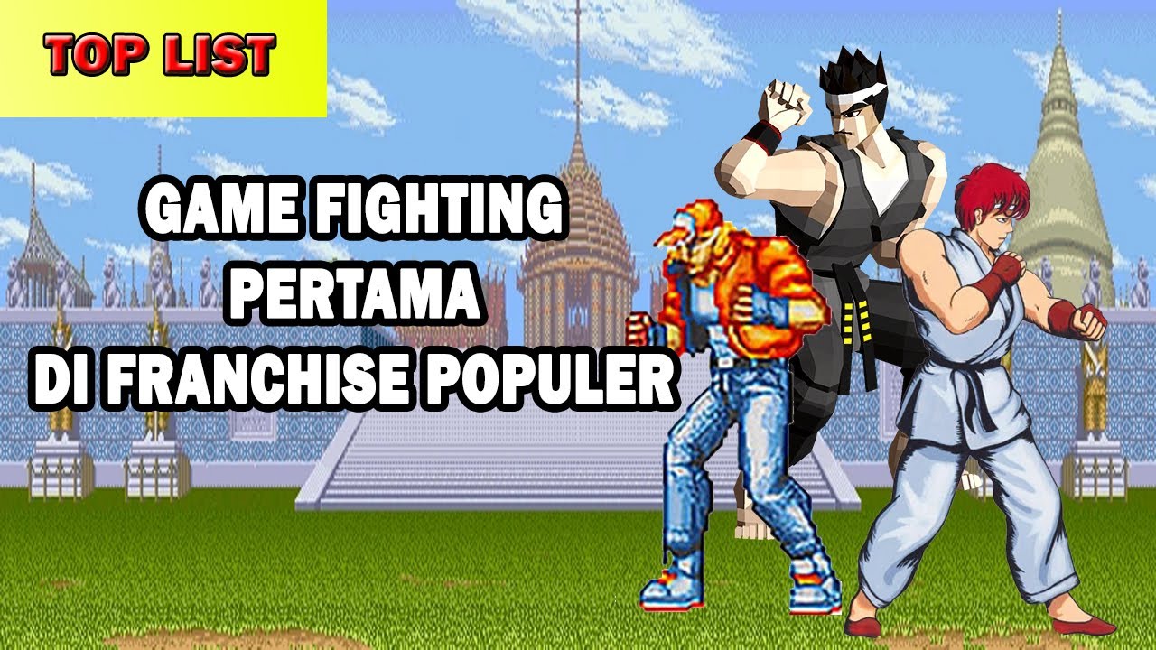 10 game fighting pertama di franchise terkenal - YouTube
