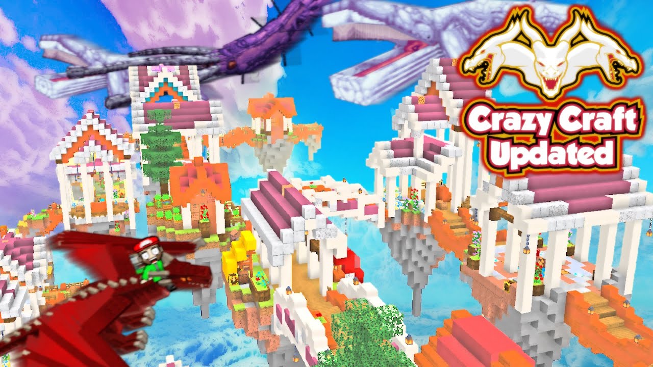It's Time For TRUE Storage!! Minecraft: Crazy Craft Updated Live Stream ...