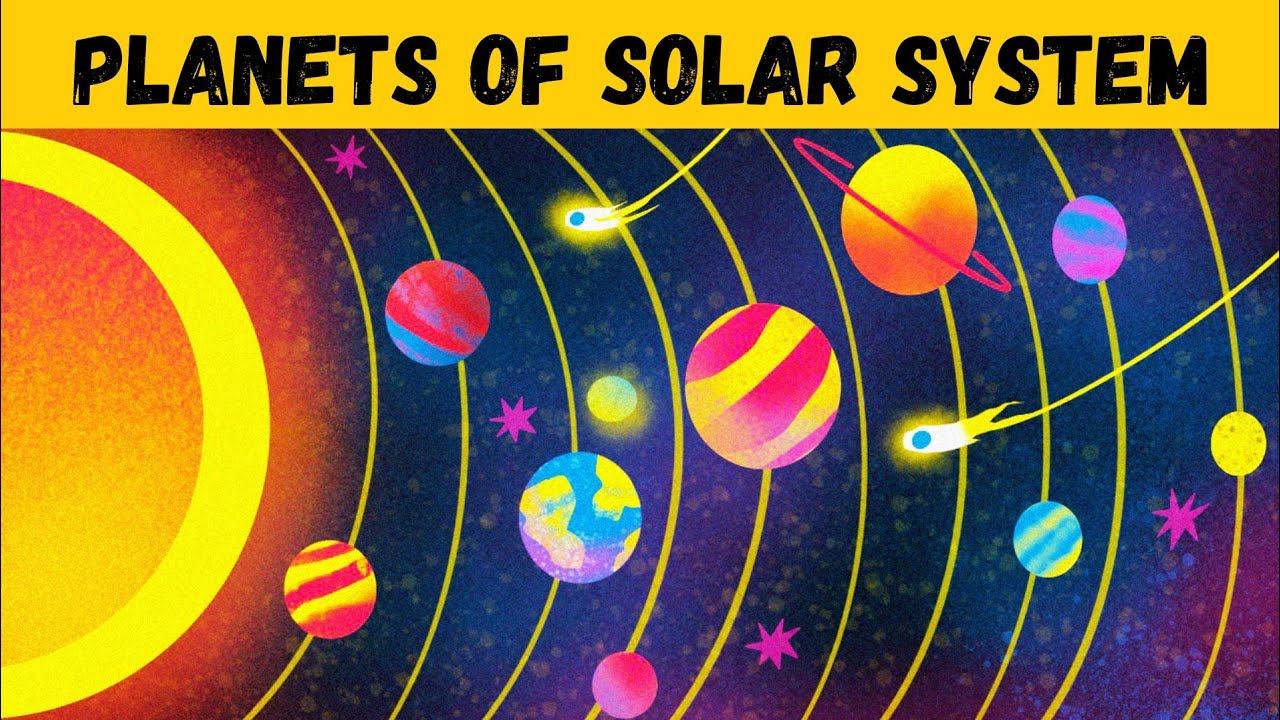 Planets of Solar System 🌍🌕☀️ | Toddler | Kids | Children - YouTube