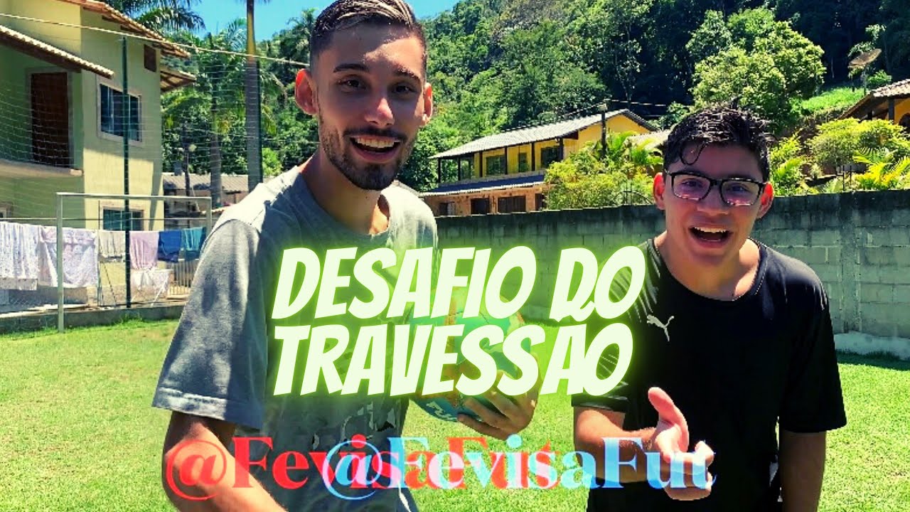 DESAFIO DO TRAVESSÃO- SAMUEL vs VINÍCIUS - YouTube