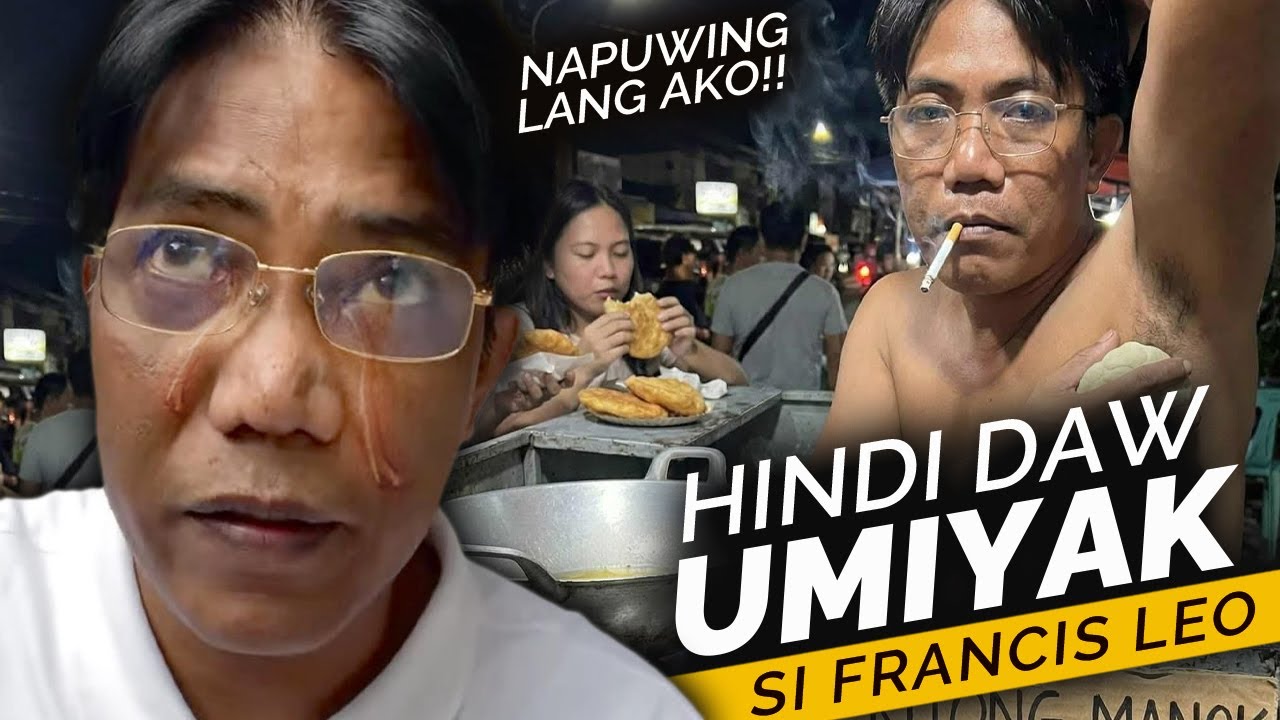 Hindi daw UMIYAK si Francis Leo pero SABOG ang kanyang sipon sa PAG ...