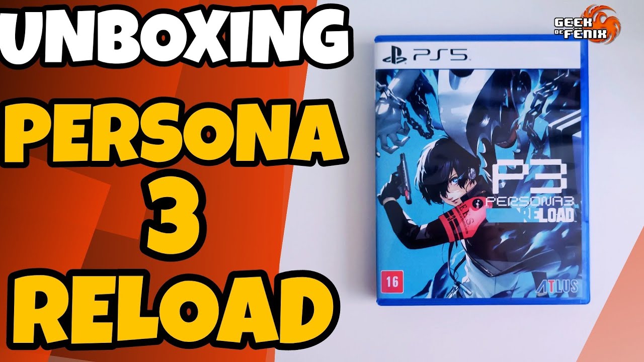 Unboxing - Persona 3 Reload [PS5] [PT-BR] - YouTube