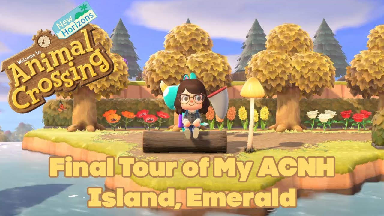 Final Tour of my ACNH Island Emerald - LauraFeliciaPlays - YouTube