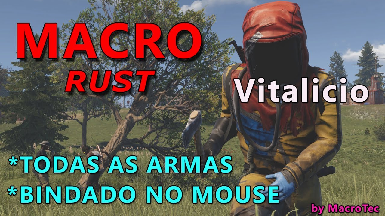 Macro Rust todas as armas I Mouse LOGITECH - YouTube