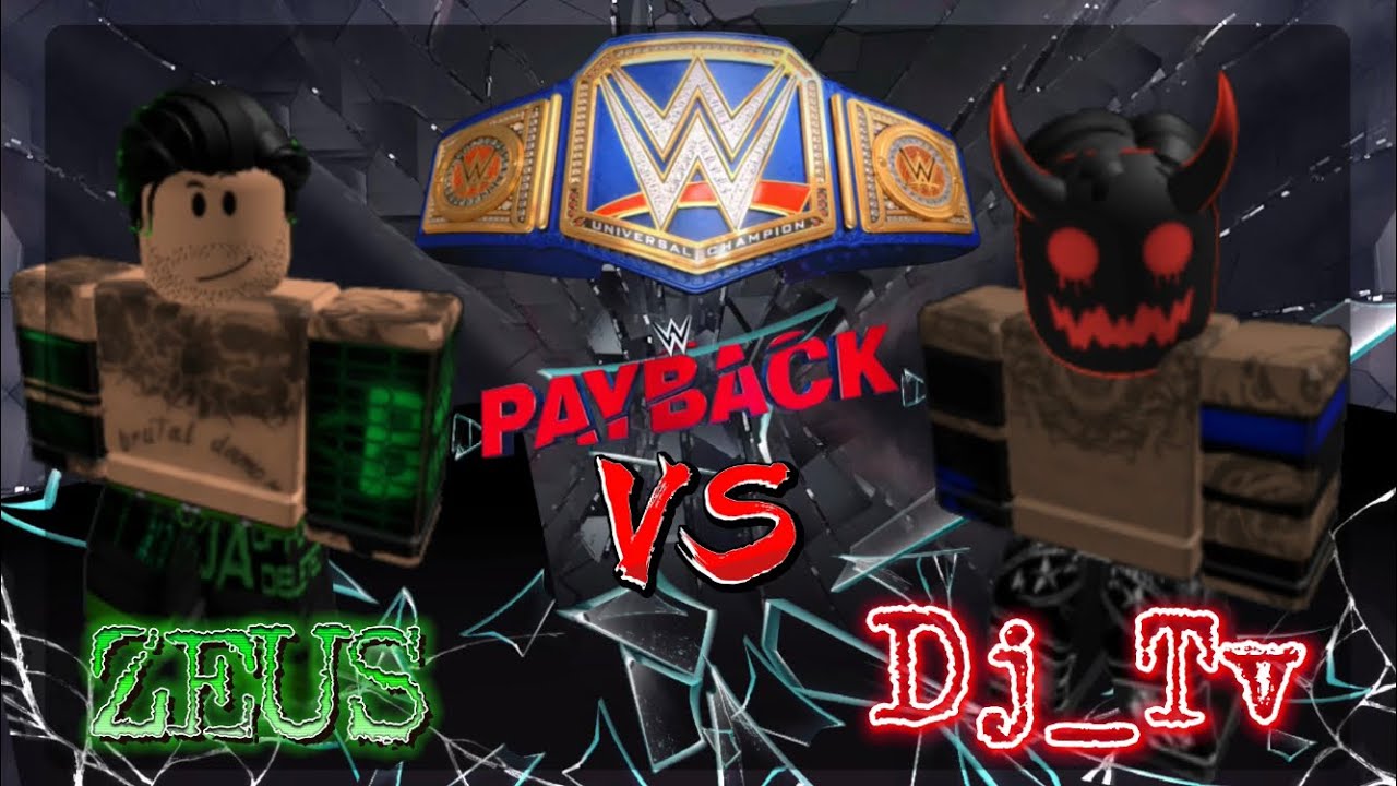 ROBLOX R2 WWE 2K21: ZeusPlays Vs Dj_Tv (Winning Universal Champion ...