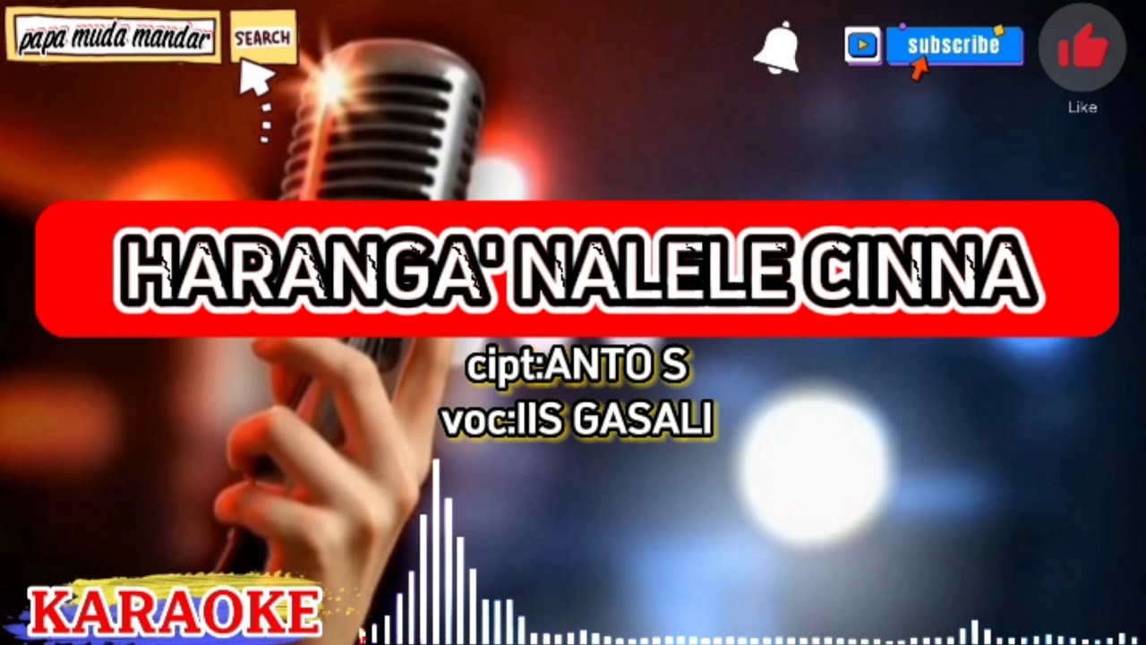 karaoke Haranga nalele cinna_iis gasali,Haranga nalele cinna karaoke ...