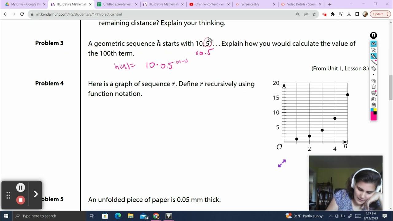 Illustrative Mathematics Algebra 2 Unit 1 Lesson 11 Practice Explained ...